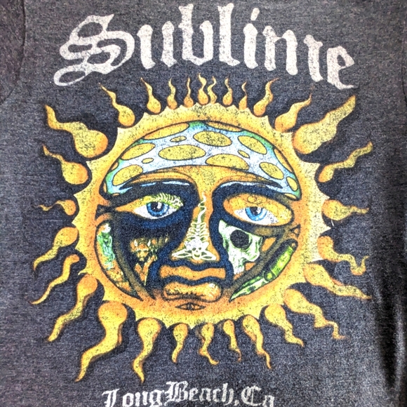 Sublime | Tops | Sublime Long Beach Ca Iconic Sun Logo Small | Poshmark